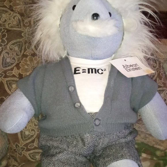 Toys | Rare Albert Einstein Doll Plushie North American Bear Co | Poshmark